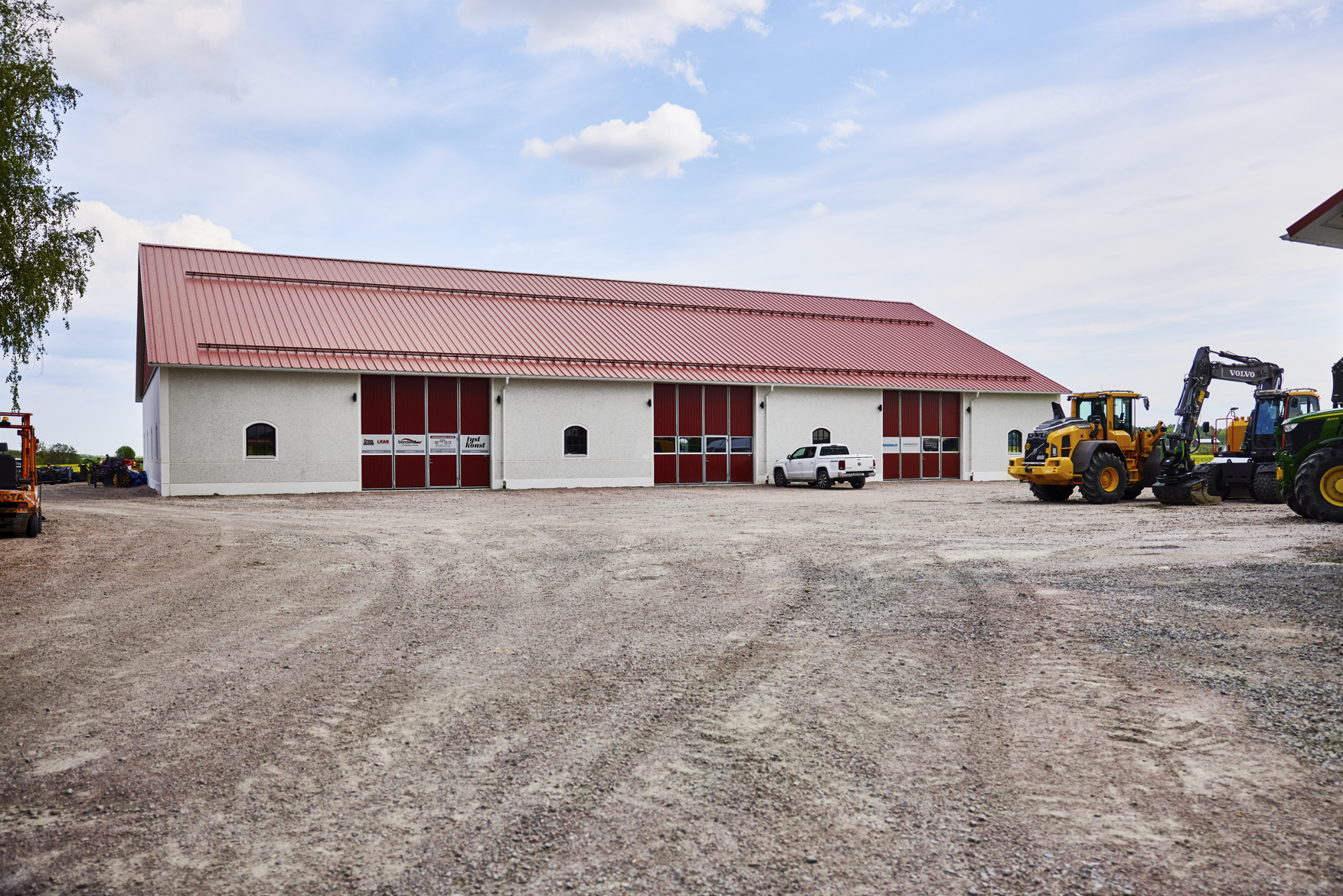 Maskinhall, spolhall, Bälinge | Heidelberg Materials Precast Abetong